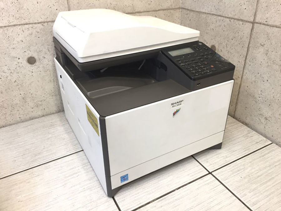 静岡県でSHARPシャープA4カラー複合機MX-C300Wを買取させて頂きました│リサイクルジャパン